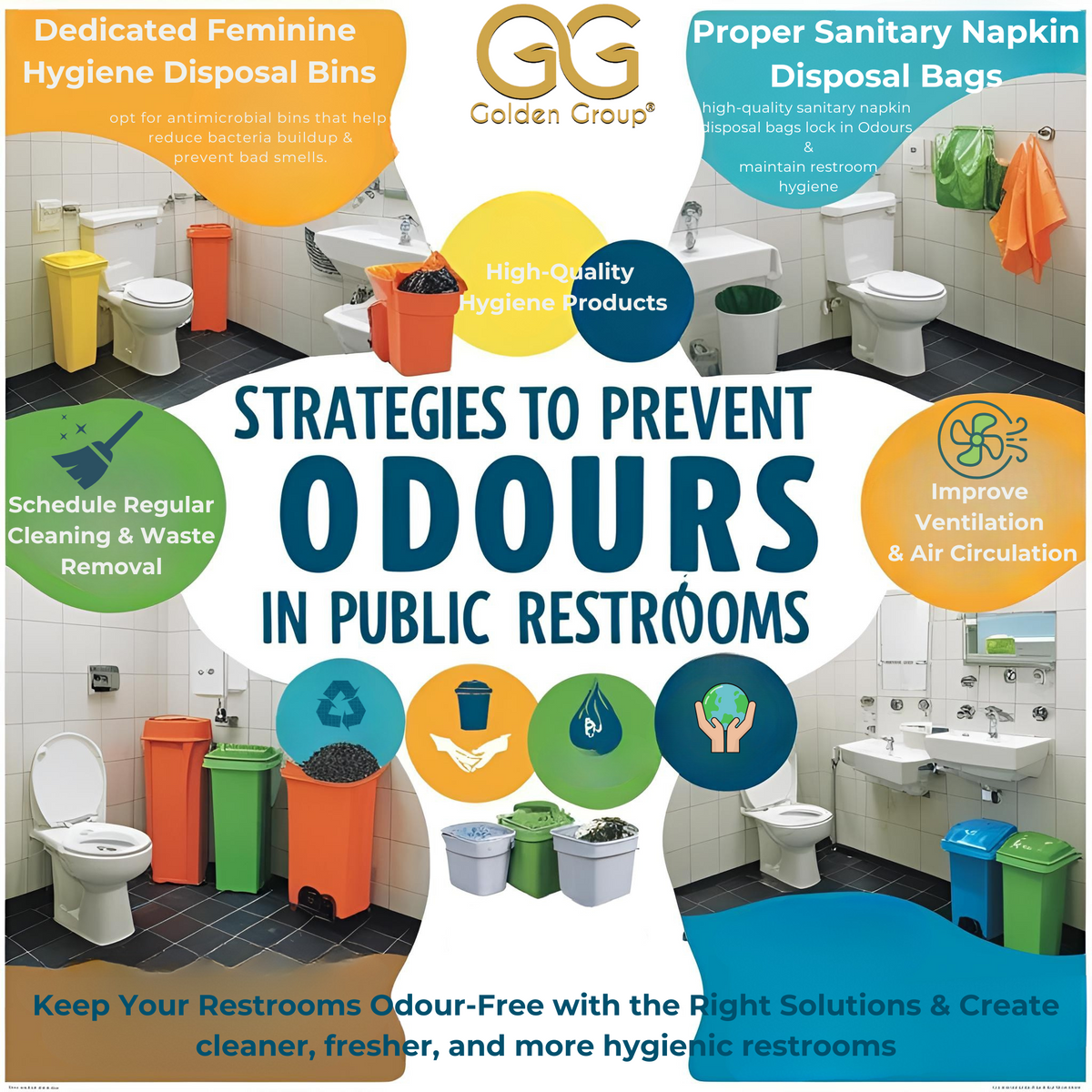 Prevent Odours in Public Restrooms with Proper Waste Disposal - Golden ...