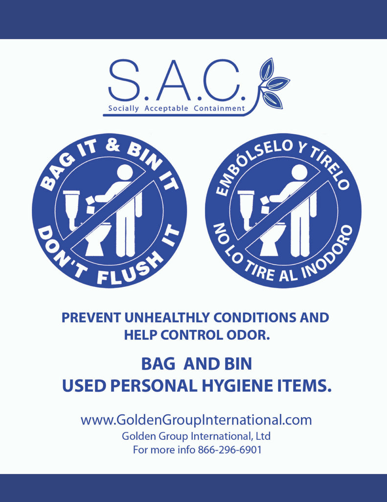 Free Downloadable Sanitary Hygiene Poster | Golden Group International, Ltd